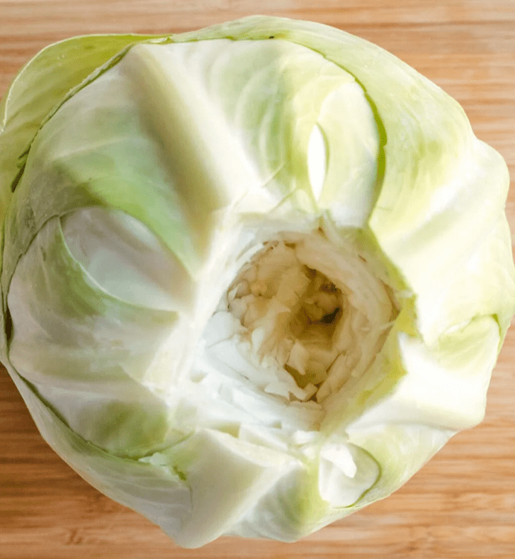Lebanese stuffed cabbage rolls (meat free) - veganized by Jasmin
